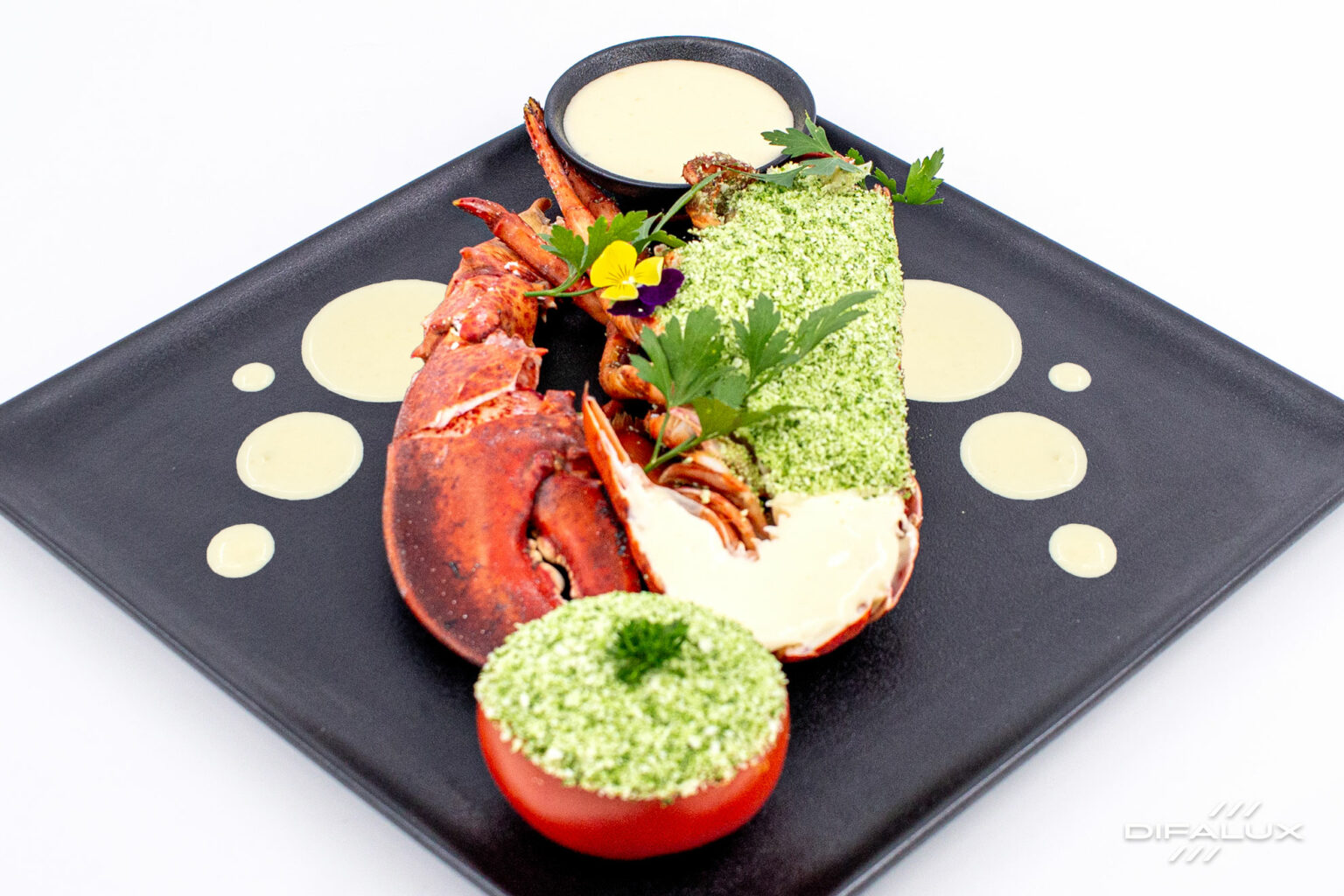 Demi-homard grillé au beurre blanc – Difalux Namur